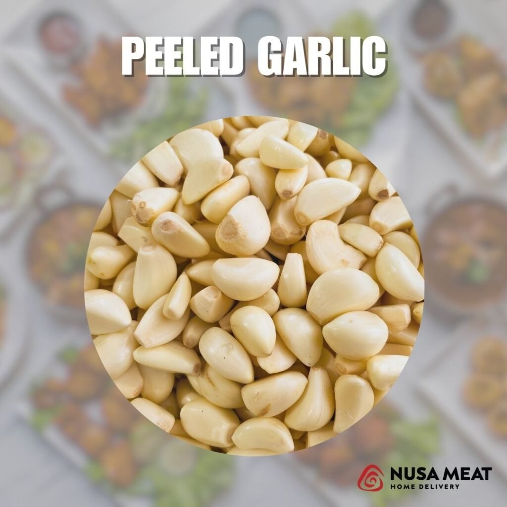 PEELED GARLIC/1KG - Nusa Meat Home Delivery