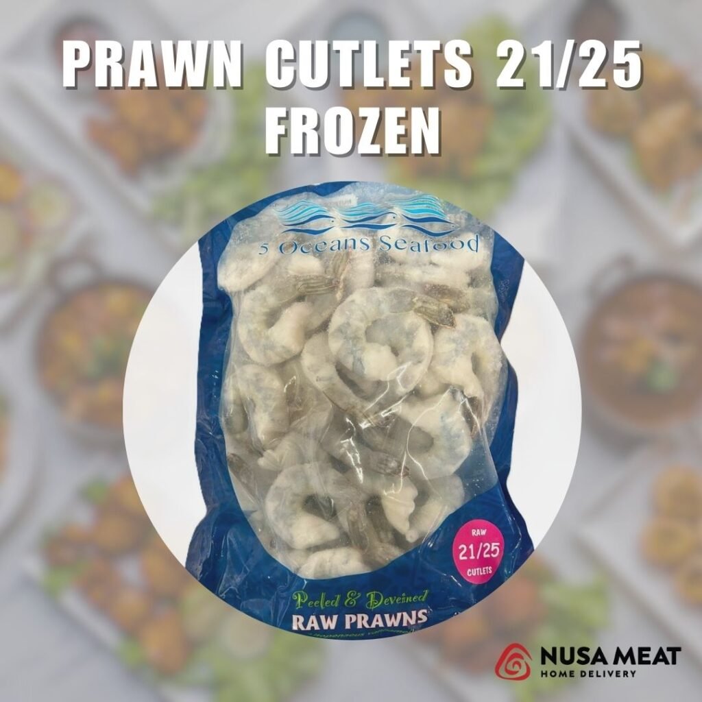 PRAWN CUTLETS 21/25 FROZEN - Nusa Meat Home Delivery